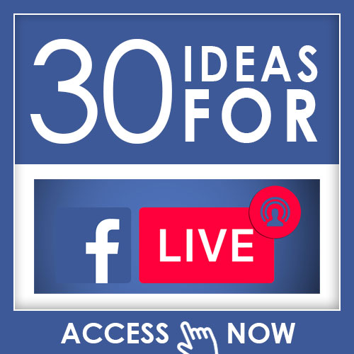 30 Ideas for Facebook Live · #SocialSchool4EDU